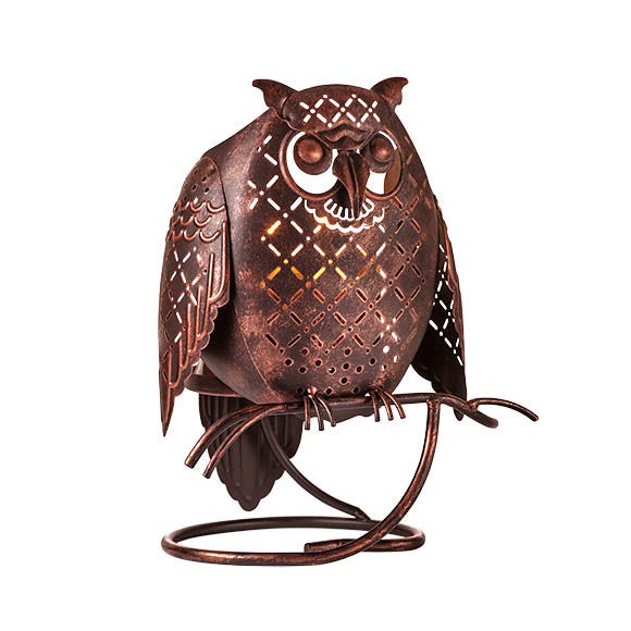 Rustic Owl Jar Candle Holder | PartyLite CA – PartyLite Canada